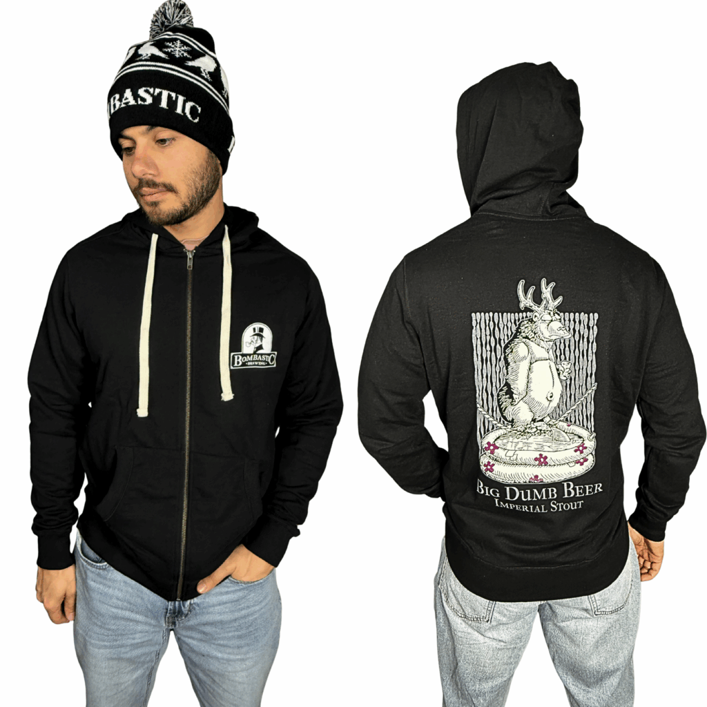 Bombastic Big Dumb Beer Hoodie - Bombastic Brewing