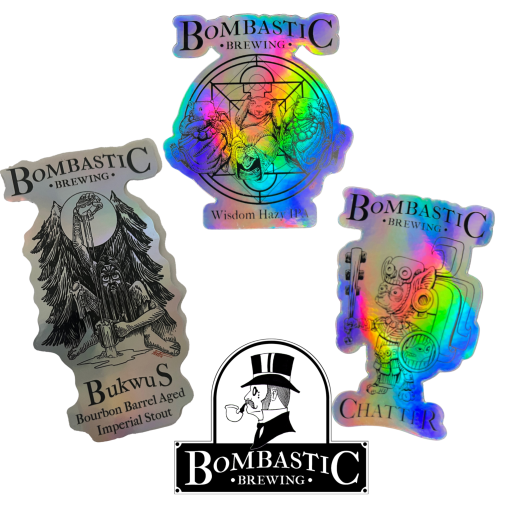 Sticker pack - Bombastic Brewing